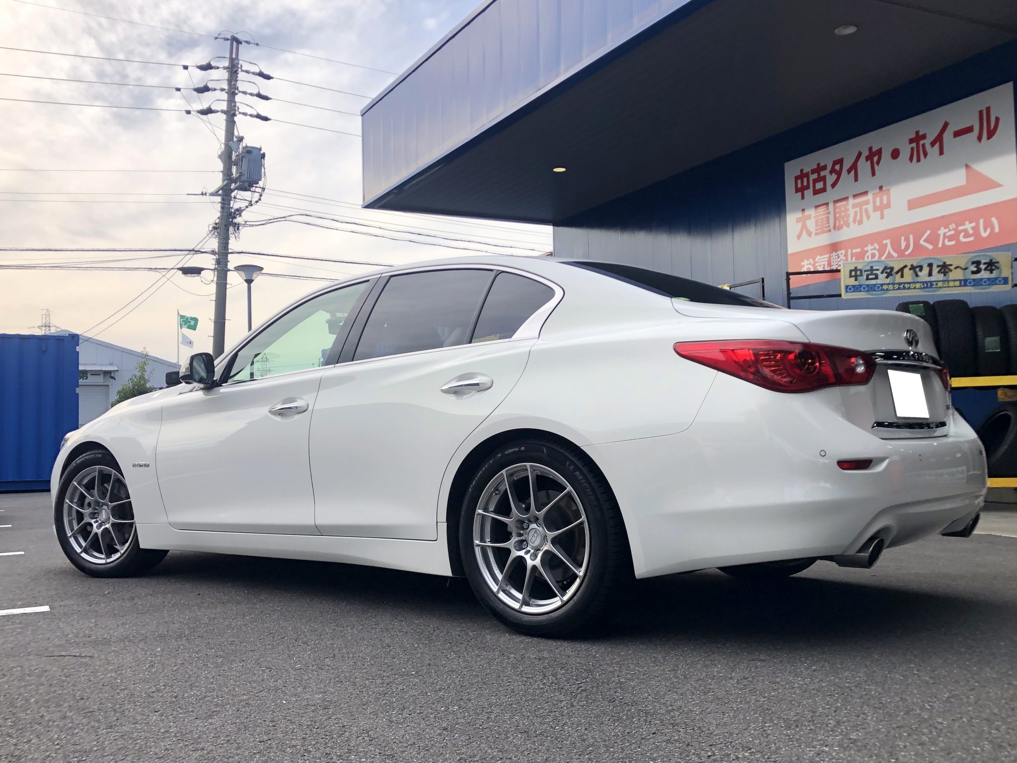 V37スカイラインに鍛造ホイール★BBS RFを装着です！！ | 大垣店ブログ | 中古ホイール・タイヤ買取・販売のU-ICHIBAN